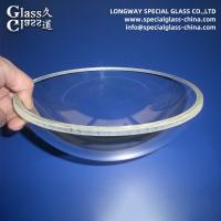 China Bk7 Fused Silica Optical Dome Lens For Underwater Photography for sale