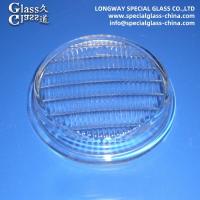 China Molding Borosilicate Glass Lamp Shade For Underwater Lamp Lens for sale