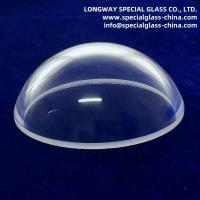 China Customized Optical Grade Glass Dome Lenses For Monitor System for sale
