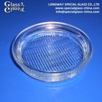 China Hight transparent Molding Glass Light Cover Lenses From Soda Lime Glass for sale
