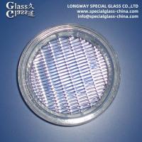 China Hight transparent Molding Glass Light Cover Lenses From Soda Lime Glass for sale