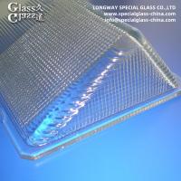 China Resisting High Temperature Borosilicate Glass Cover For Industrial Light for sale