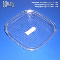 China Casting Borosilicate Glass Cover Lenses For Outdoor Light lamp for sale