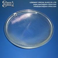 China Casting Borosilicate Glass Cover Lenses For Outdoor Light lamp for sale