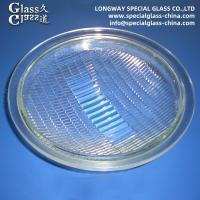 China Pressed Outdoor Light Glass Lamp Cover From Borosilicate Glass for sale