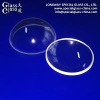 China Customized Optical Grade Glass Dome Lenses For Monitor System for sale