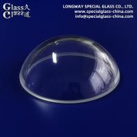 China Bk7 JGS1 JGS2 Optical Glass Dome Lenses Applying For Camera And CCTV for sale
