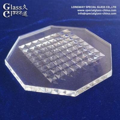 China High Temperature Resistant Borosilicate Glass Lens Cover For Led Street Lighting for sale