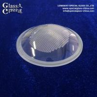 China High Temperature Resistant Borosilicate Glass Lens Cover For Led Street Lighting for sale