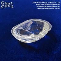 China Polishing Optical Borosilicate Glass Light Lens For Led Street Lights for sale
