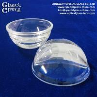 China UV Resistant Borosilicate Glass Light Cover For Industrial Lighting Applications for sale