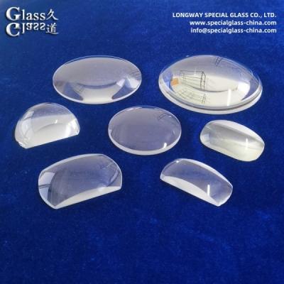 China Uv-Resistant Borosilicate Glass Convex Lens For Outdoor Stage Lighting for sale