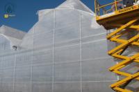 China Polythene Film Horticulture Multi Span Greenhouse With Climate Control System for sale