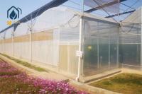China Four Season Multi Span Greenhouse with Heating and Cooling System for Year Round Production... for sale