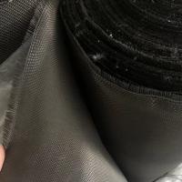 China 500C Temperature Resistant Black Fiberglass Cloth 200g/M2 for sale