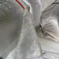 China 50m Fiberglass Cloth Roll Plain Woven 0.2mm White for sale