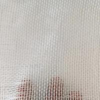 China 50m Fiberglass Cloth Roll Plain Woven 0.2mm White for sale
