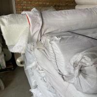 China UL94-V0 White Plain Woven Fiberglass Cloth Roll 50m for sale