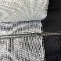 China Black Woven Fiberglass Cloth Plain Weave PTFE Coating for sale