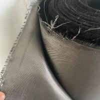 China 500C High Temperature Fiberglass Cloth Temperature Resistant And Flexible Black for sale