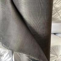 China Good Flexibility Black Glass Fiber Fabric 0.2-1mm 200g/m2 for sale