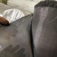 China Good Flexibility Black Glass Fiber Fabric 0.2-1mm 200g/m2 for sale