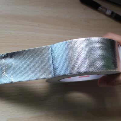 China Anti Static Aluminum Foil Coated Fiberglass Cloth Alkali Free Composition for sale