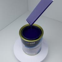 China High Gloss Heat Resistant 1K Solid Color Auto Base Car Paint Standard Purple Car Painting Refinish Advertising Billboard Paint for sale