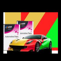 China High Gloss Heat Resistant 1K Solid Color Auto Base Car Paint Standard Purple Car Painting Refinish Advertising Billboard Paint for sale