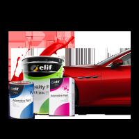 China Weather Resistance Advertising Billboard Paint Autobody Repair Cyanine 1K Basecoat Automotive Coating Refinish Auto Car Paint for sale