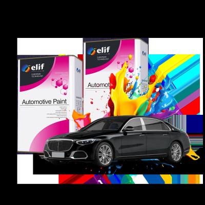 China Advertising Billboard Paint Auto Refinish Paint 1K Basecoat Golden Green Automotive Car Auto Refinish Coating Repair Paint for sale