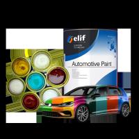 China Car Paint Topcoat Repair Coat 1K Silver Colors Automotive Solid Toners Auto Refinish Basecoat Advertising Billboard Paint for sale