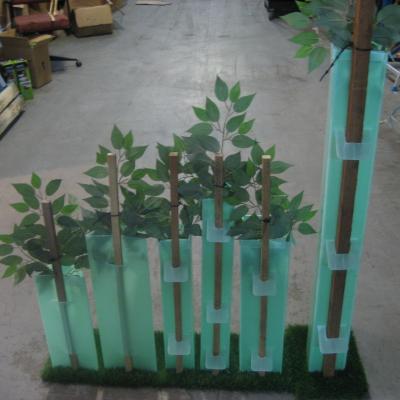 China PP Corrugated Plastic Tree Guard Corflute Sustainable Tree Guards for sale