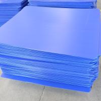 China Sealed Edge Corflute Bottle Layer Pad Recyclable PP Corrugated Plastic for sale