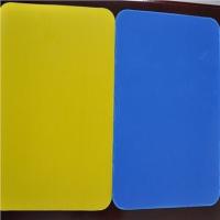 China PP Hollow Board Yellow Coroplast Plastic Cardboard Twin Wall Profile for sale