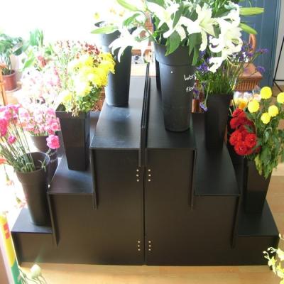China 10mm Corflute Wedding Flower Display Stands Chemical Resistant for sale
