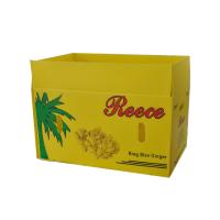 China 2mm 3mm Plastic Corrugated Foldable Boxes Coroplast Storage Boxes Yellow for sale