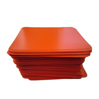 China Red Corrugated Plastic Layer Pads Corflute Polypropylene Plastic Bottle Dividers for sale