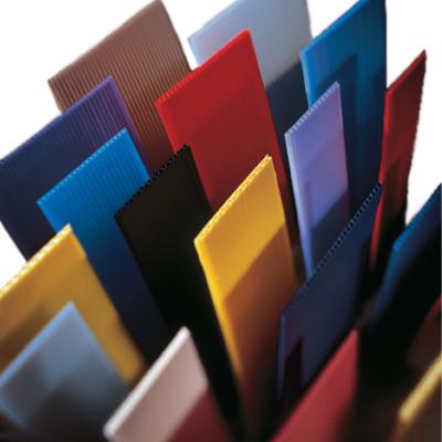 China ODM Corrugated Plastic Sheets 4x8 10mm Coroplast Sheet Eco Friendly for sale
