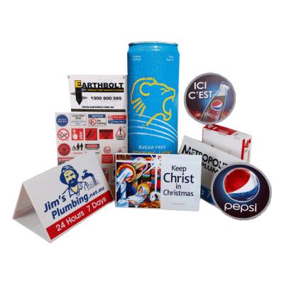 China Corrugated Plastic Display Coroplast 5mm Round Coroplast Sign Blanks for sale