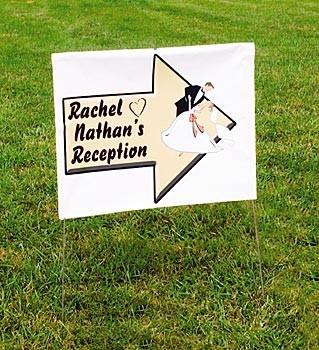 China Custom Shaped Coroplast Signs Yard Card Printing 3-5mm Thickness for sale