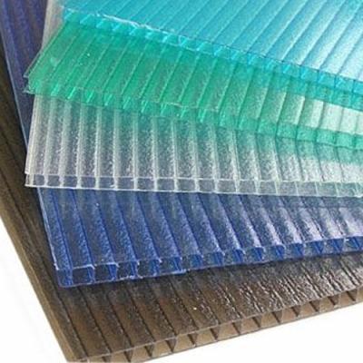 China Shockproof Corflute PP Hollow Sheet 8mm Twin Wall Polypropylene Sheets for sale