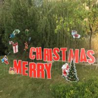 China Reusable PP Yard Card Coroplast Yard Letters For Graduations for sale