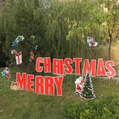 China Reusable PP Yard Card Coroplast Yard Letters For Graduations for sale