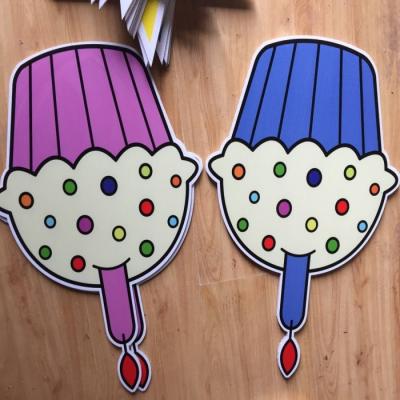 China Recyclable Corrugated Plastic Yard Card Greeting 3mm Coroplast Signs for sale