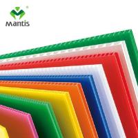 China Colour PP Hollow Sheet 1.6mm-12mm Thickness Blank Coroplast Sheets for sale