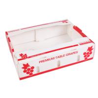 China Moisture Proof Vegetable Packaging Box Plastic Corrugated Foldable Boxes for sale