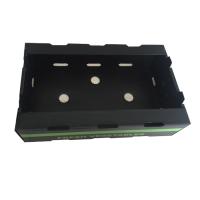 China Full Color Coroplast Shipping Boxes 3mm 4mm Collapsible Corrugated Plastic Boxes for sale