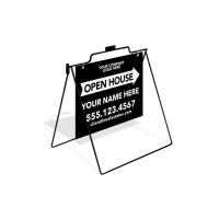 China Polypropylene Coroplast A Frame Signs 3mm 4mm 5mm Antistatic for sale