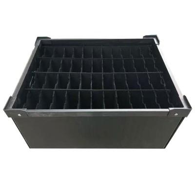 China Anti Static 3mm 4mm Corrugated Plastic Packing Box For Electronic Components for sale